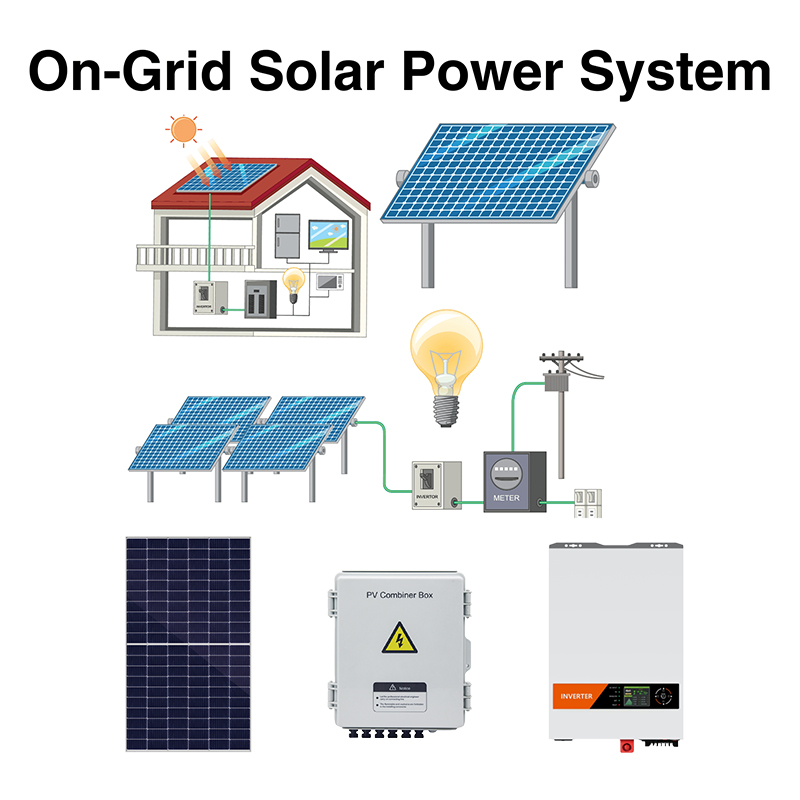 China Whole House Solar Energy System 5Kw 5Kwh Lithium Ion Storage ...